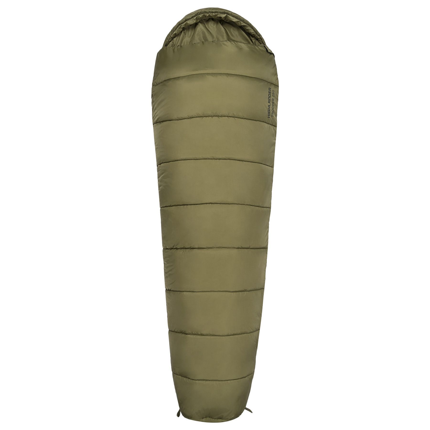 Спальний мішок Highlander Trooper 250/+5°C Ranger Green Left (SB252-RG ...